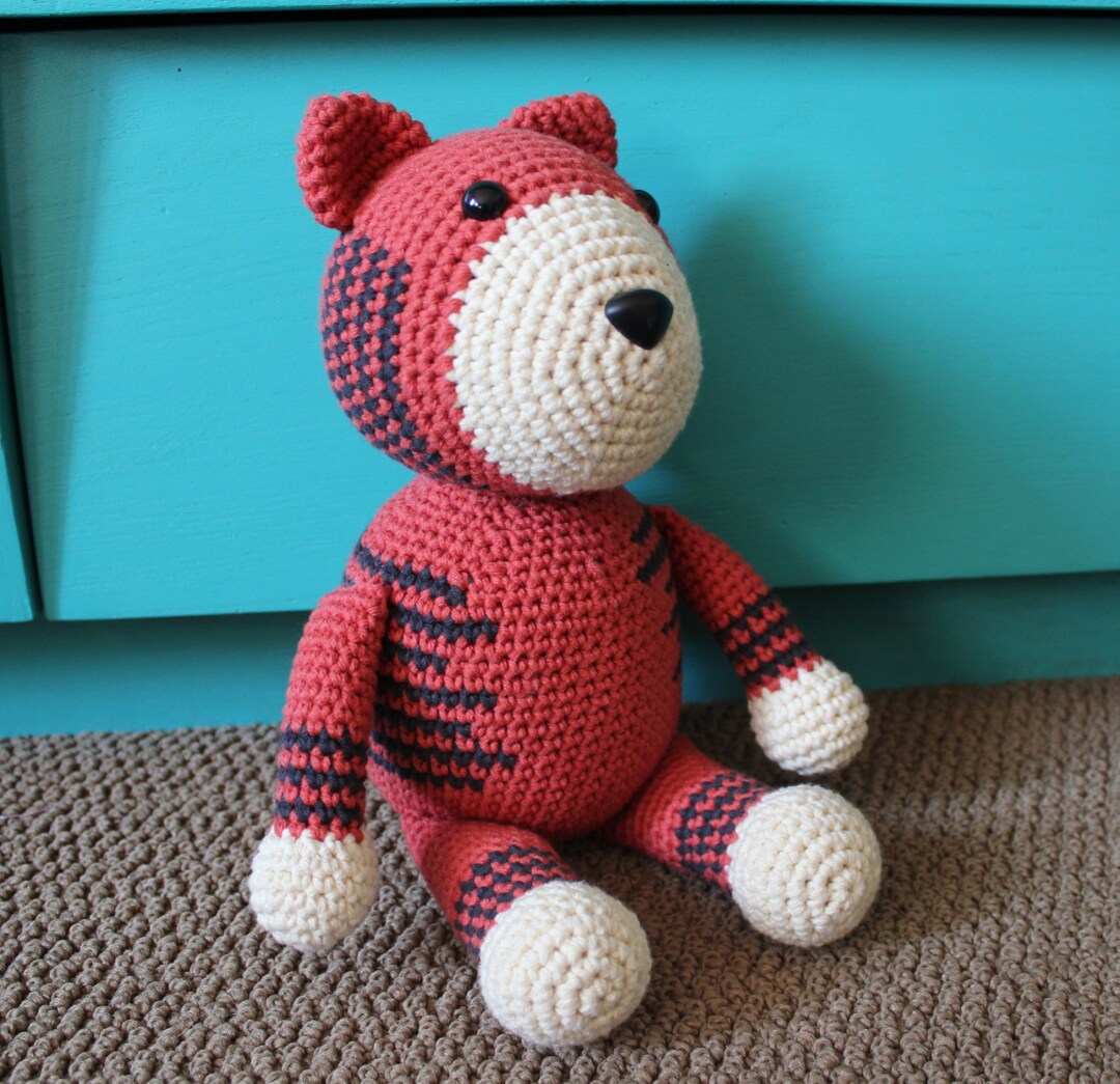 Tiger Crochet Pattern Instant Download Hobbes Crochet Pattern PDF ...