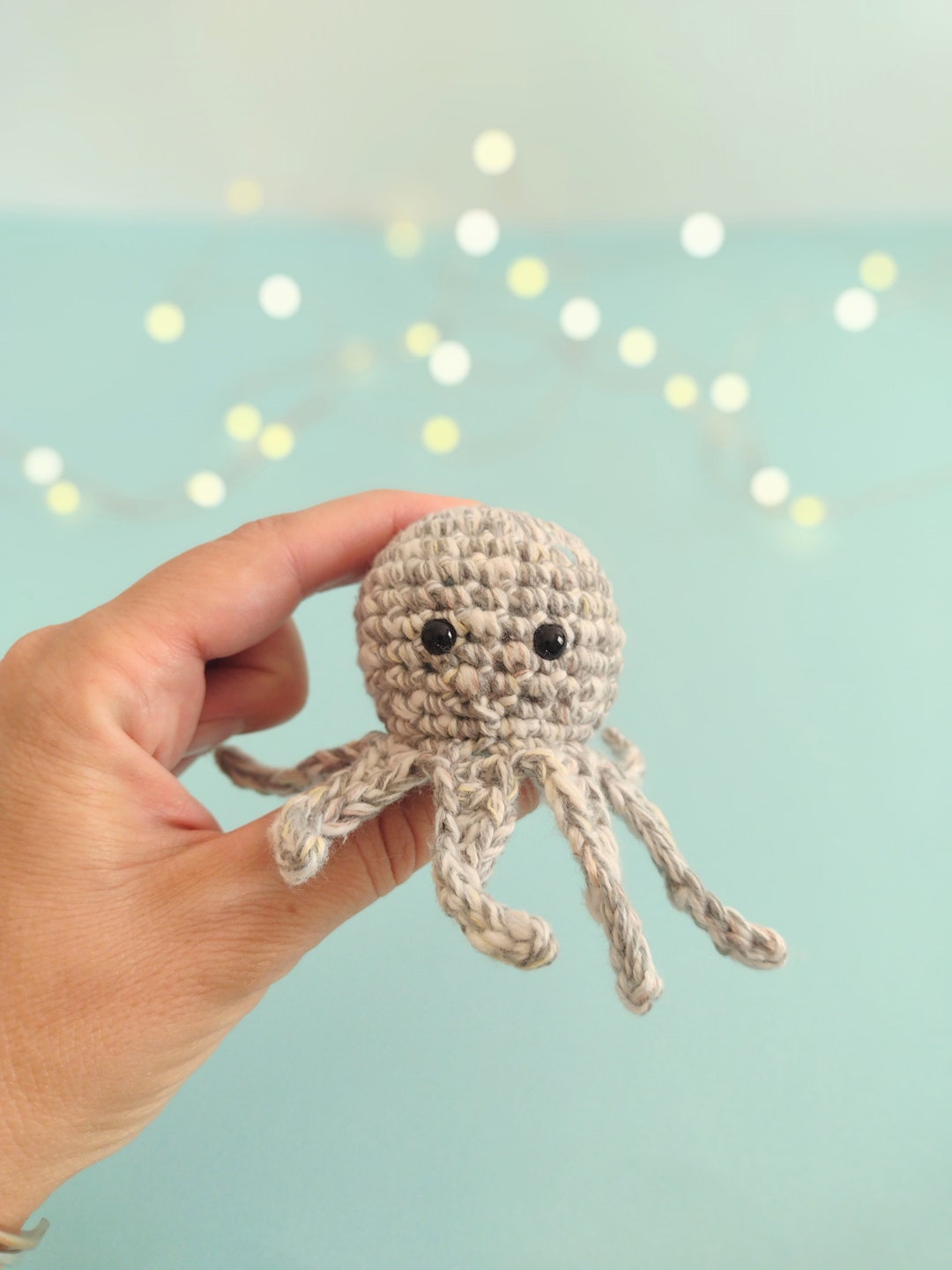Dannie the Mini Octopus Toy, Montessori Sea Creature Stuffie ...