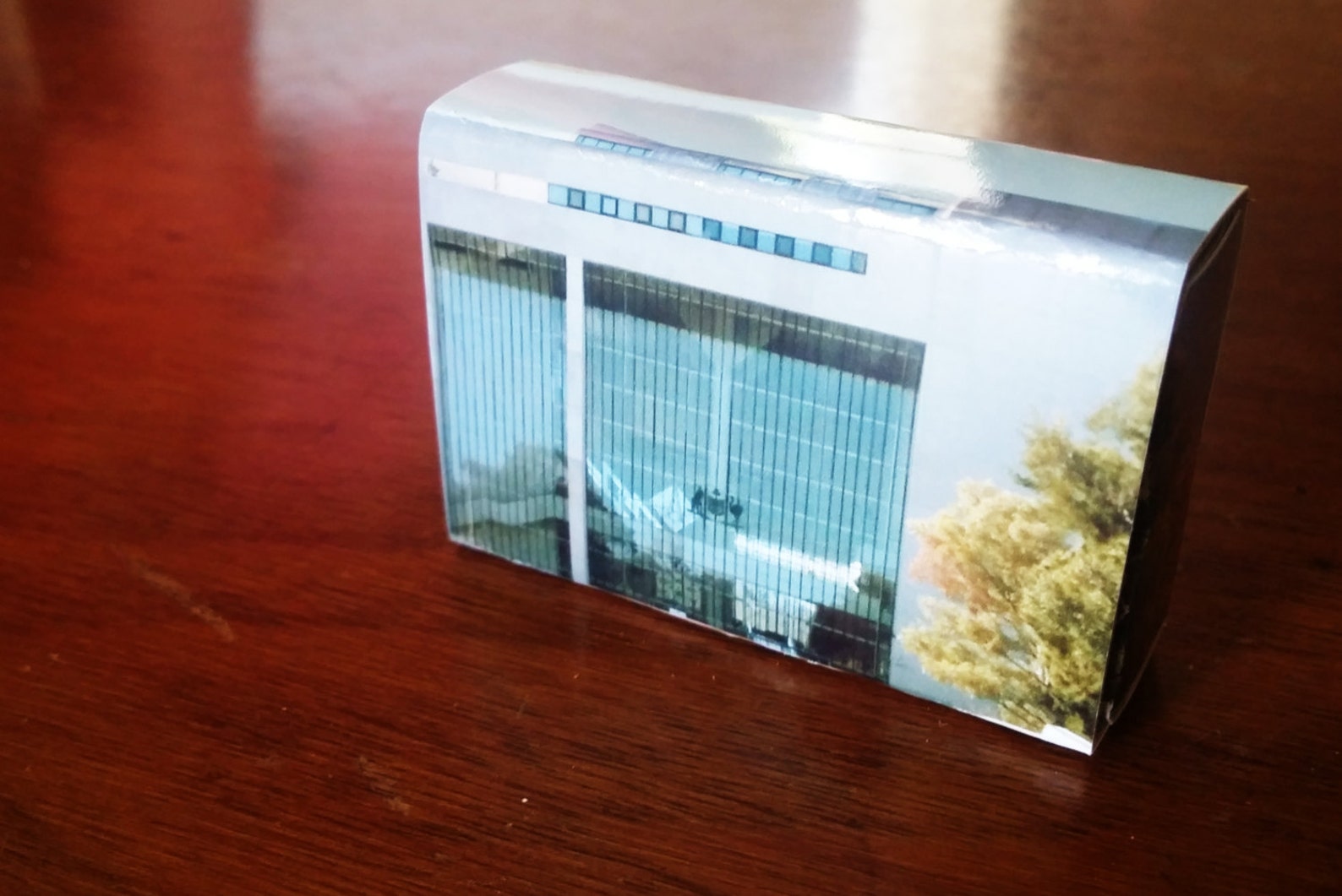 Matchbox Building: Matchbox Miniature of the High Court, Canberra ...
