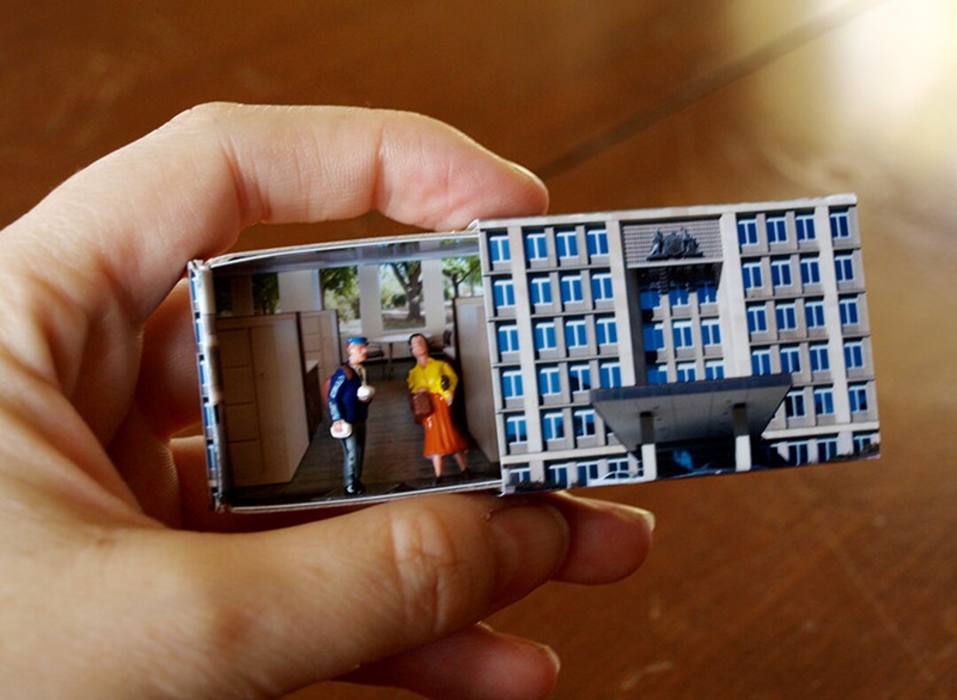 Matchbox Building: Matchbox Miniature of the Treasury Building ...