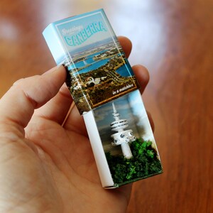 Matchbox Building: Matchbox Miniature of Black Mountain Tower, Canberra ...