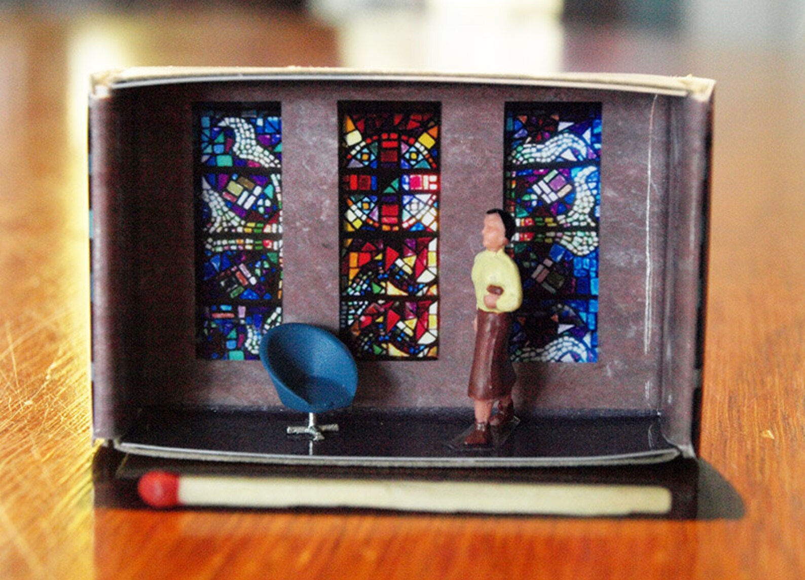 Matchbox Building: Matchbox Miniature of the National Library of ...