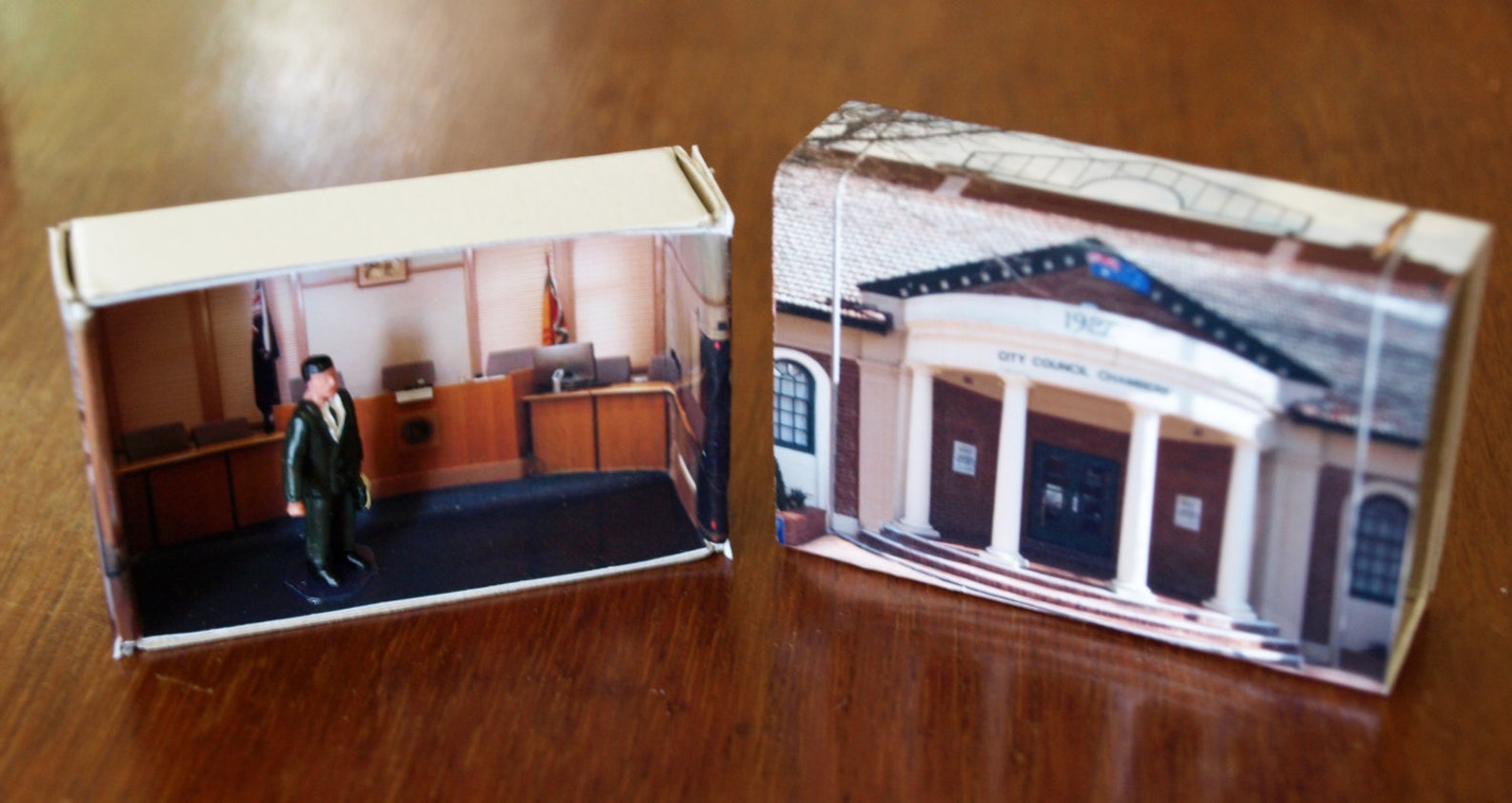 Matchbox Building: Matchbox Miniature of the Queanbeyan Council ...