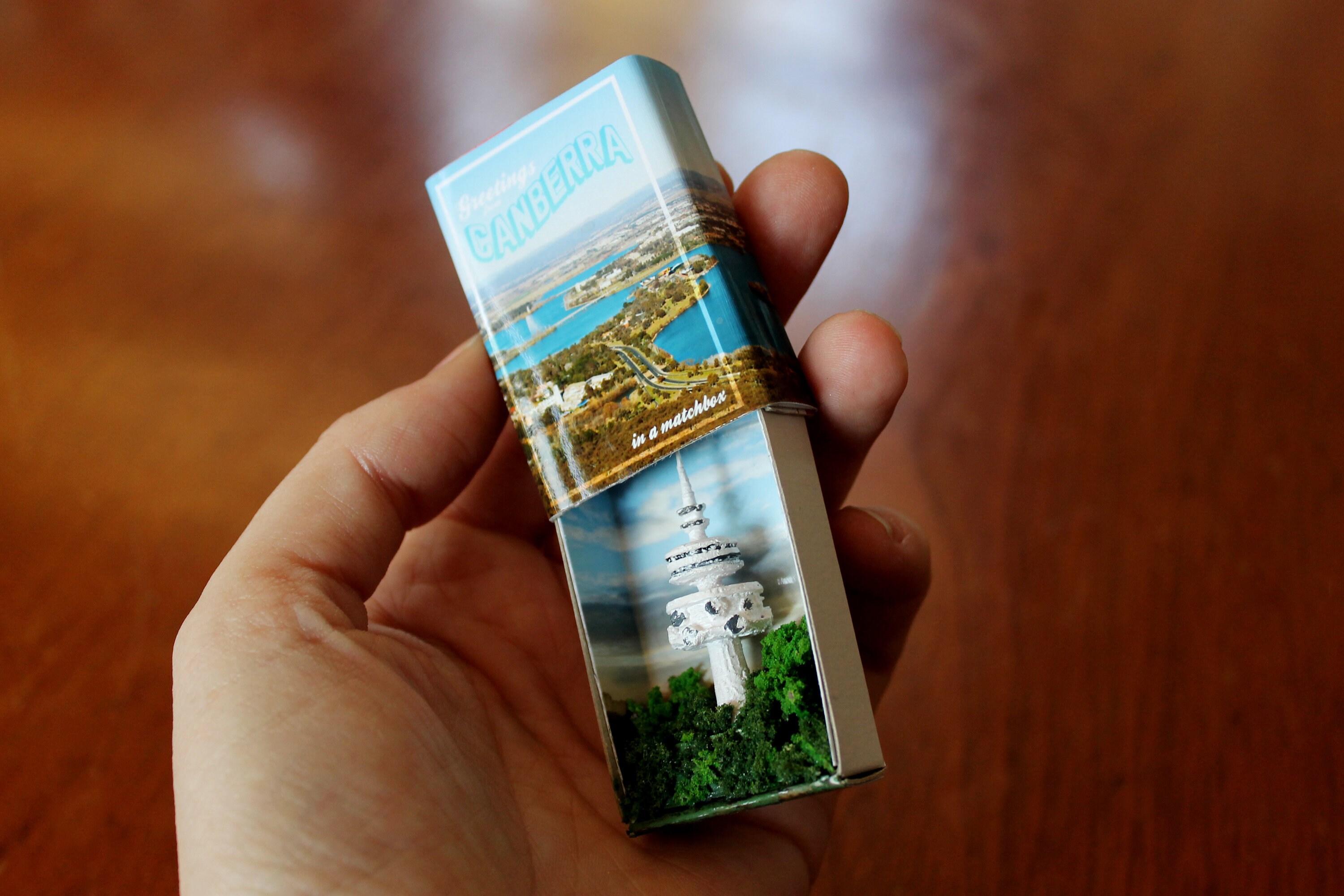 Matchbox Building: Matchbox Miniature of Black Mountain Tower - Etsy