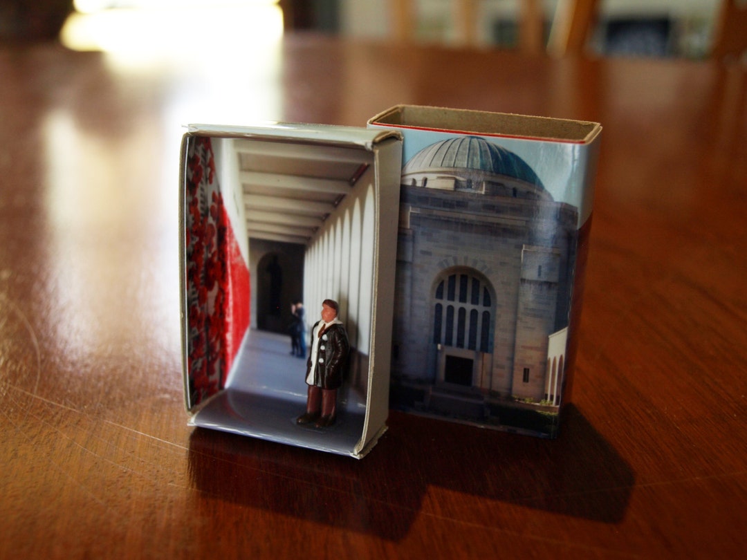 Matchbox Building: Matchbox Miniature of the Australian War Memorial ...