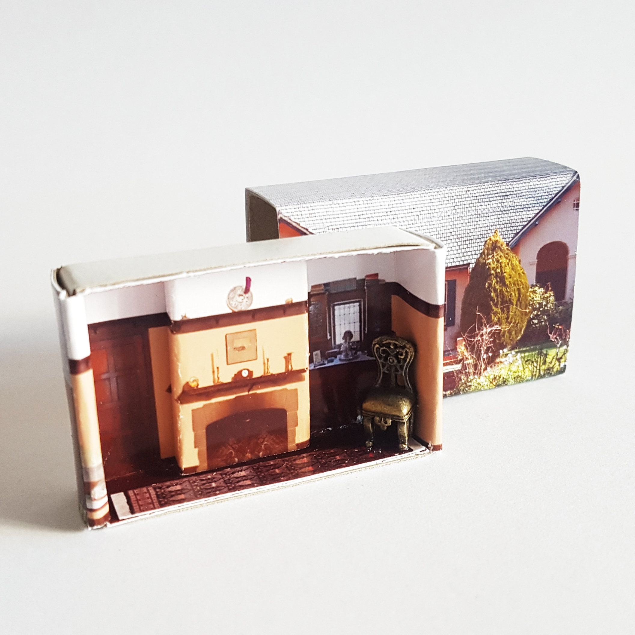 Matchbox Building: Matchbox Miniature of Calthorpe's House, Canberra ...