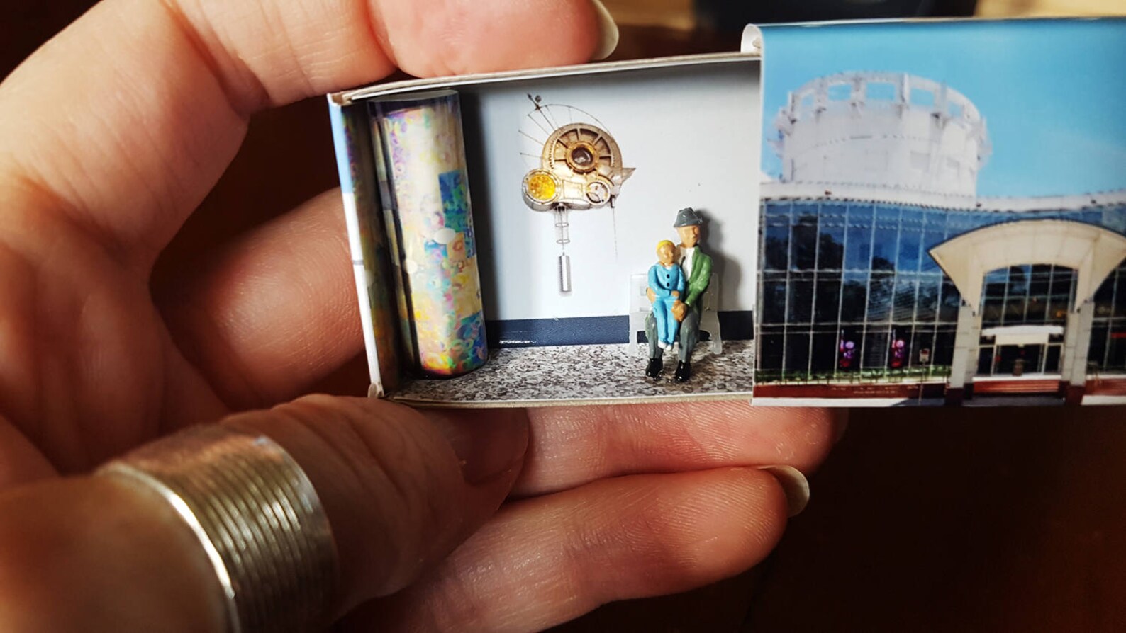 Matchbox Building: Matchbox Miniature of Questacon, Canberra Australia ...