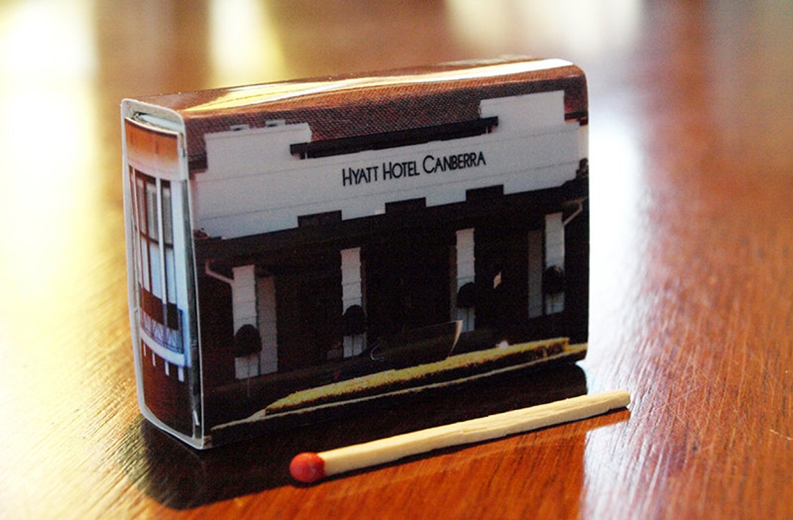Matchbox Building: Matchbox Miniature of the Hyatt Hotel, Canberra ...