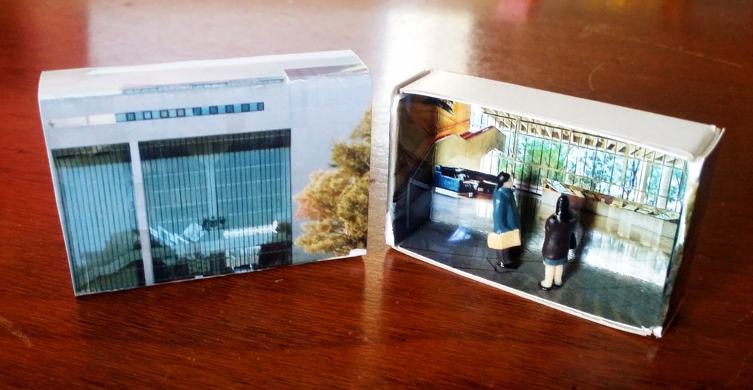 Matchbox Building: Matchbox Miniature of the High Court, Canberra ...