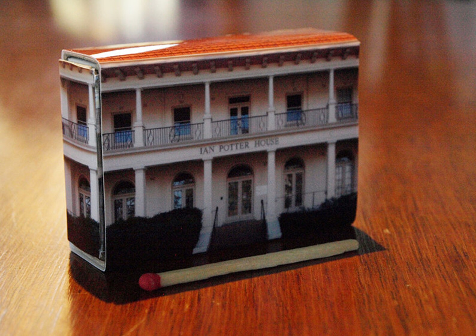 Matchbox Building: Matchbox Miniature of Ian Potter House, Canberra ...
