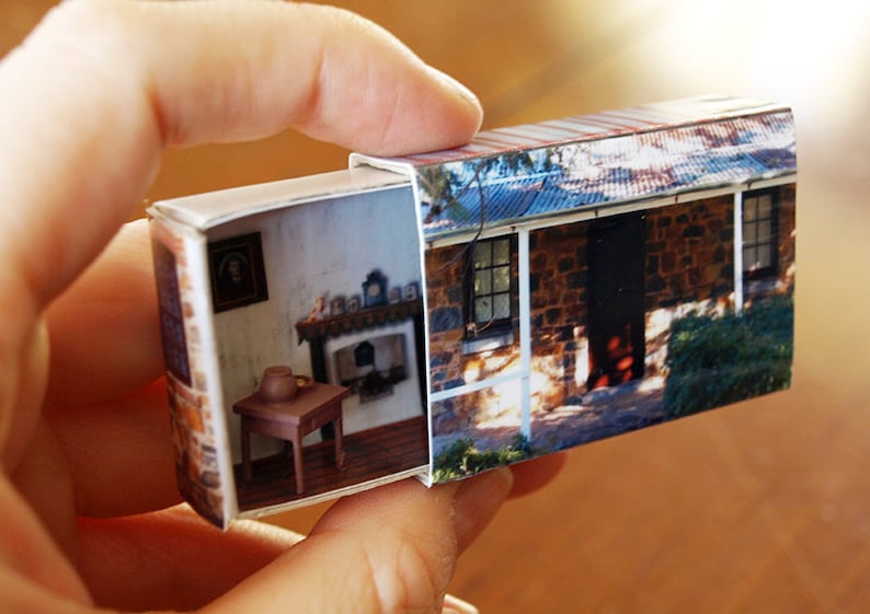 Matchbox Building: Matchbox Miniature of Blundell's Cottage, Canberra ...