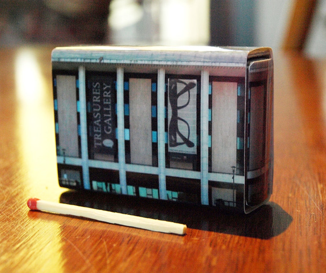 Matchbox Building: Matchbox Miniature of the National Library of ...