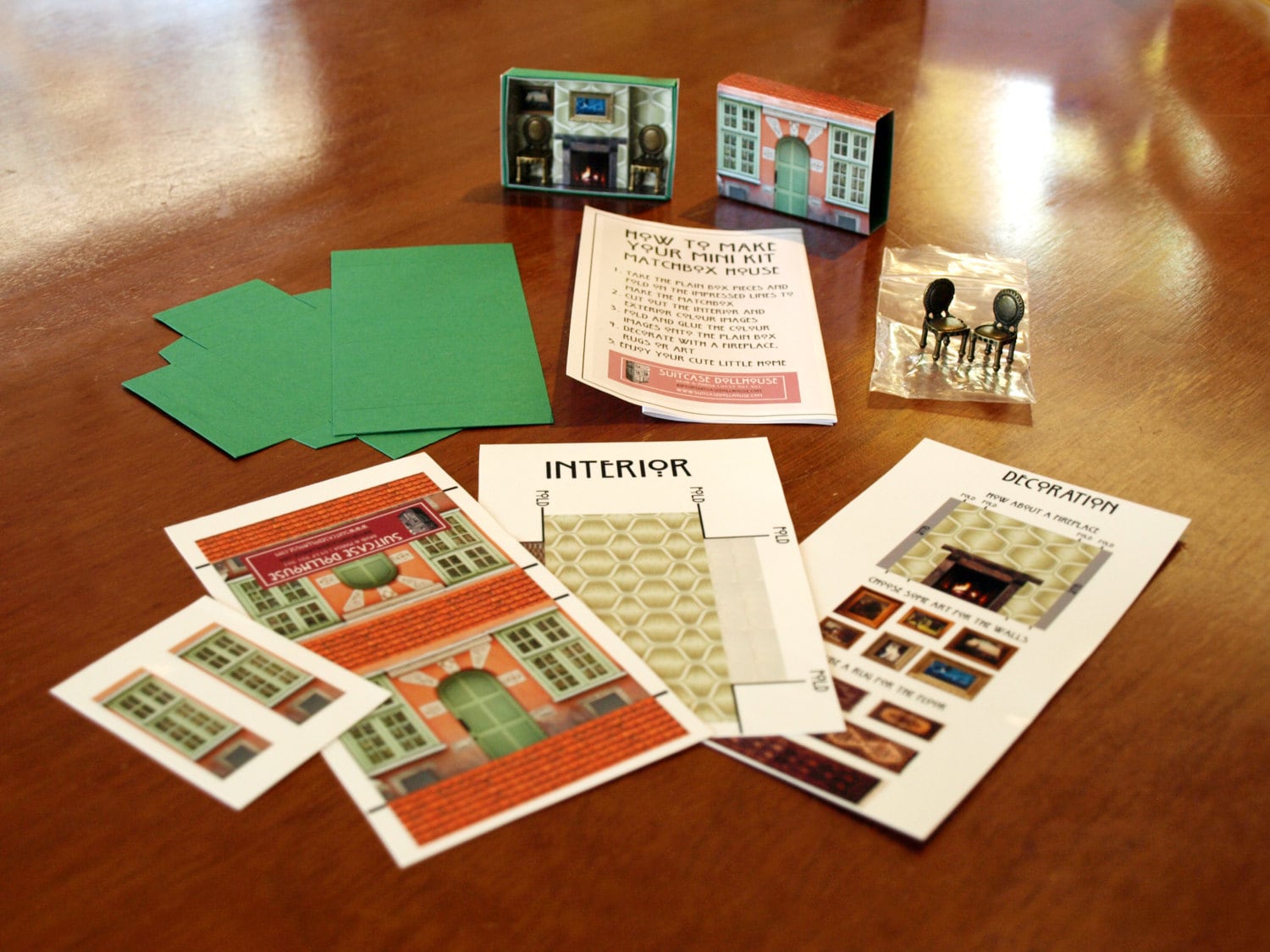 Make Your Own Matchbox House Kit - Etsy Australia