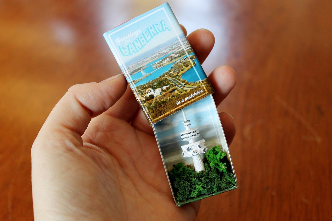 Matchbox Building: Matchbox Miniature of Black Mountain Tower, Canberra ...