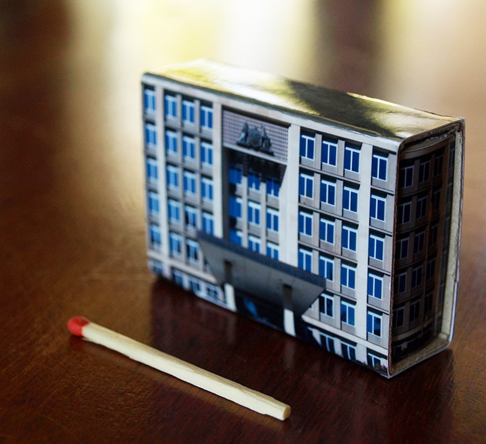 Matchbox Building: Matchbox Miniature of the Treasury - Etsy Australia