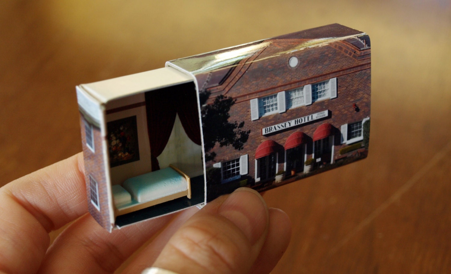 Matchbox Building: Matchbox Miniature of the Brassey Hotel, Canberra ...