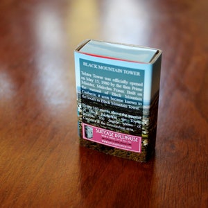 Matchbox Building: Matchbox Miniature of Black Mountain Tower, Canberra ...