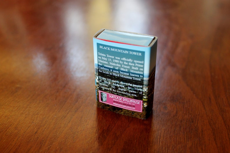 Matchbox Building: Matchbox Miniature of Black Mountain Tower, Canberra ...