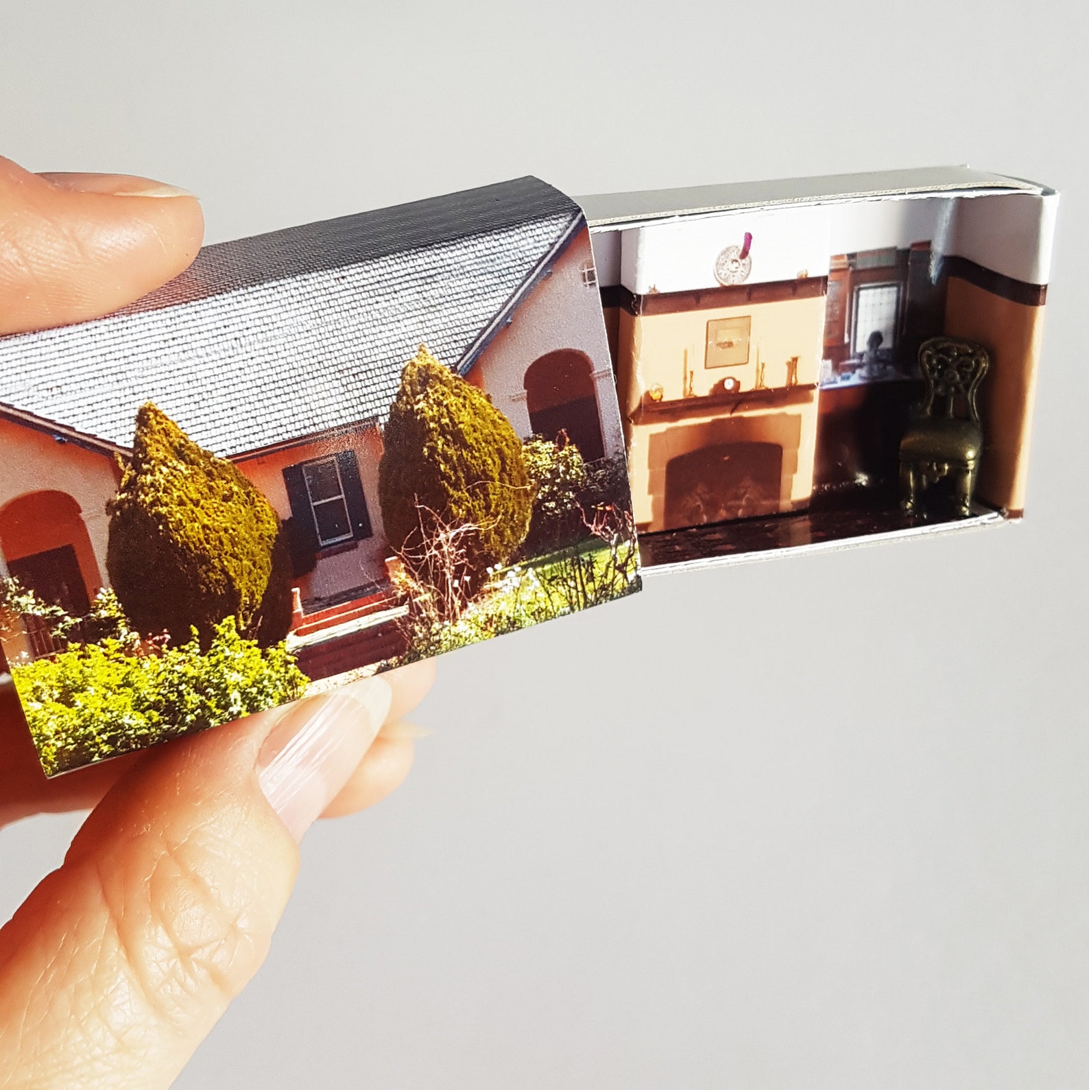 Matchbox Building: Matchbox Miniature of Calthorpe's House, Canberra ...