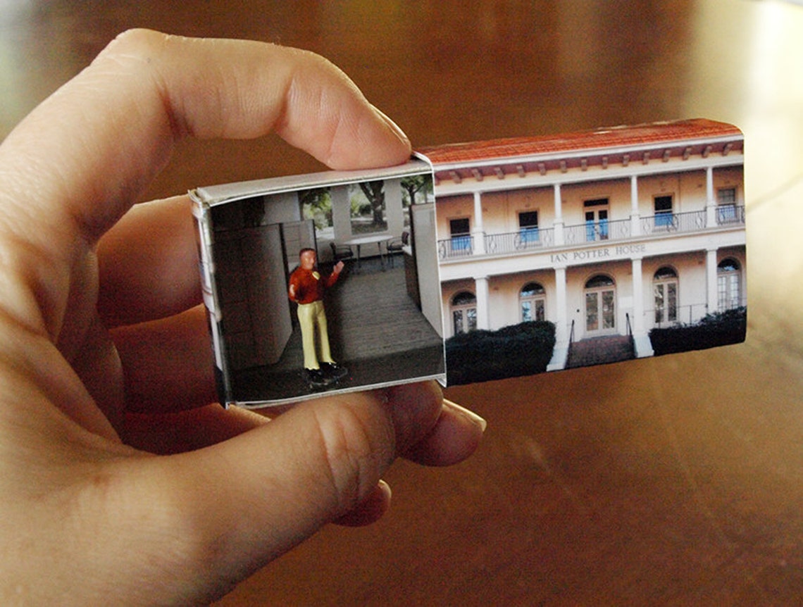 Matchbox Building: Matchbox Miniature of Ian Potter House - Etsy Australia