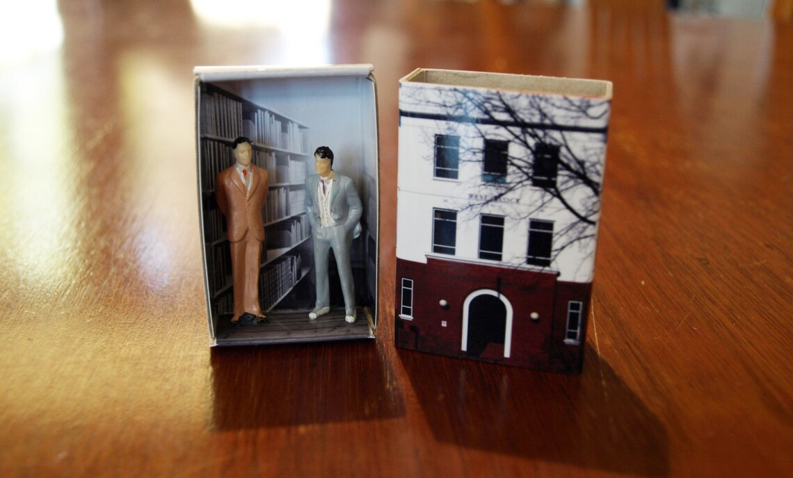 Matchbox Building: Matchbox Miniature of West Block, Canberra ...