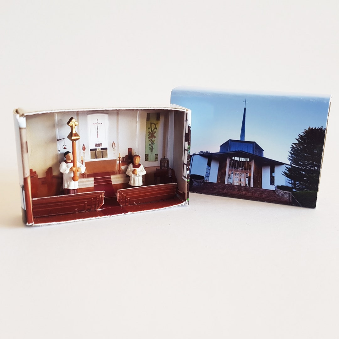 Matchbox Building: Matchbox Miniature of the ANZAC Memorial Chapel of ...