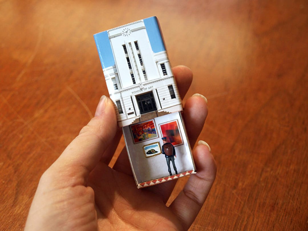 Matchbox Building: Matchbox Miniature of the ANU School of Art ...