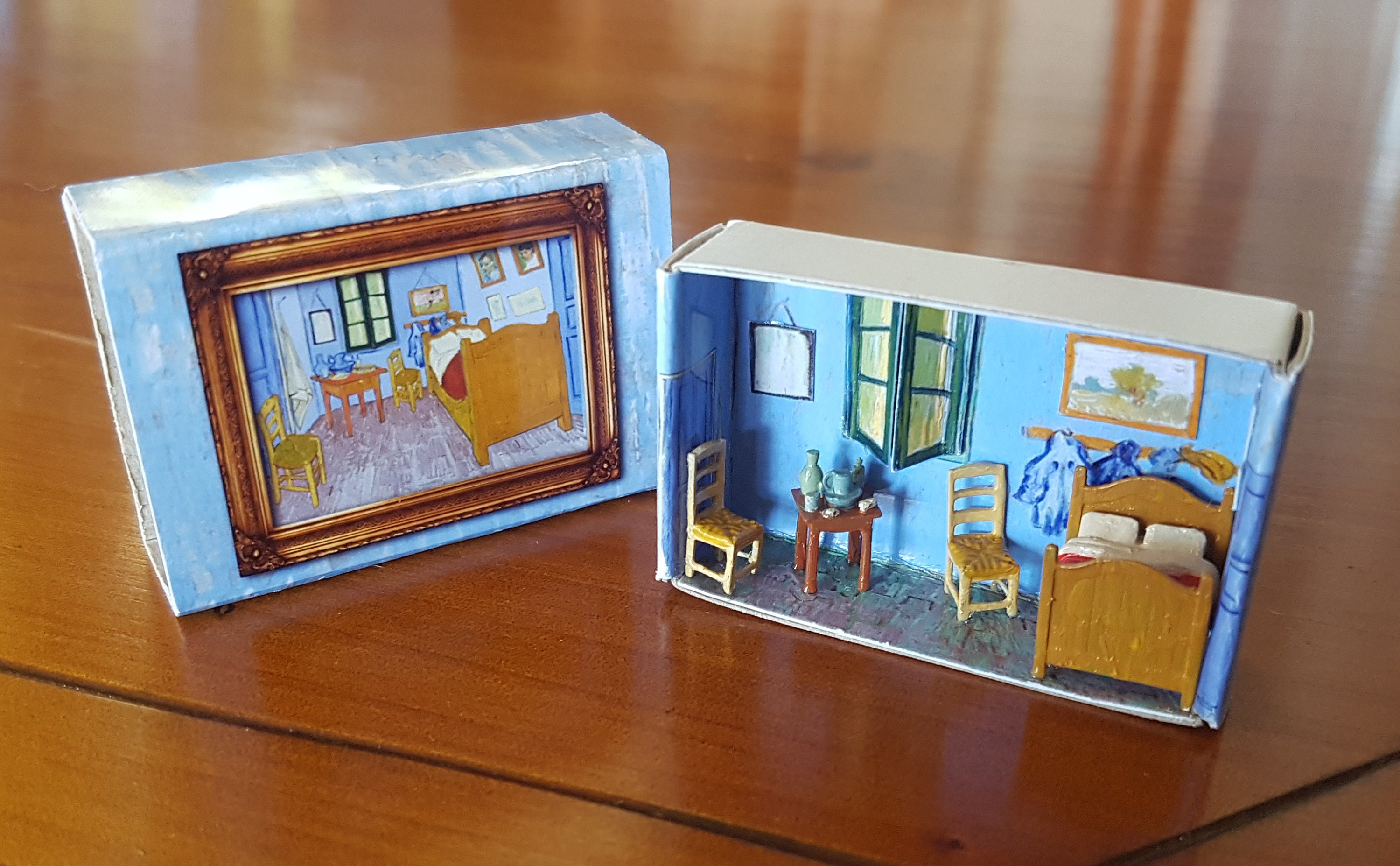 Matchbox House Artist Series: Van Gogh. Room in a Box - Etsy UK