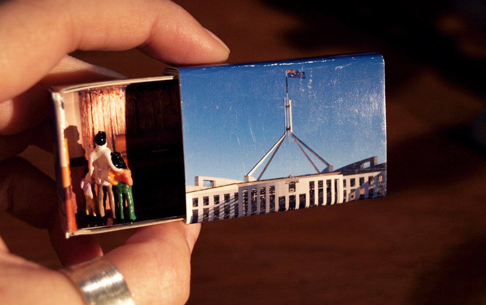 Matchbox Building: Matchbox Miniature of Parliament, Canberra ...