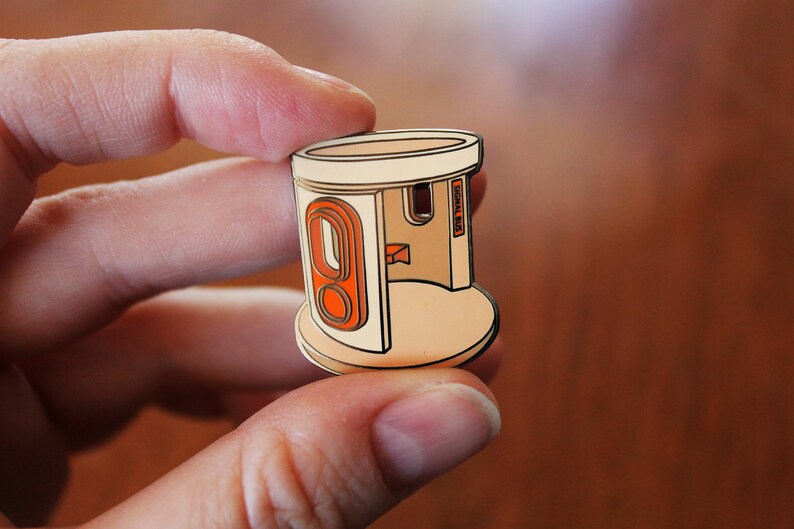 Canberra Bus Shelter: Canberra Icon Enamel Pin | Etsy