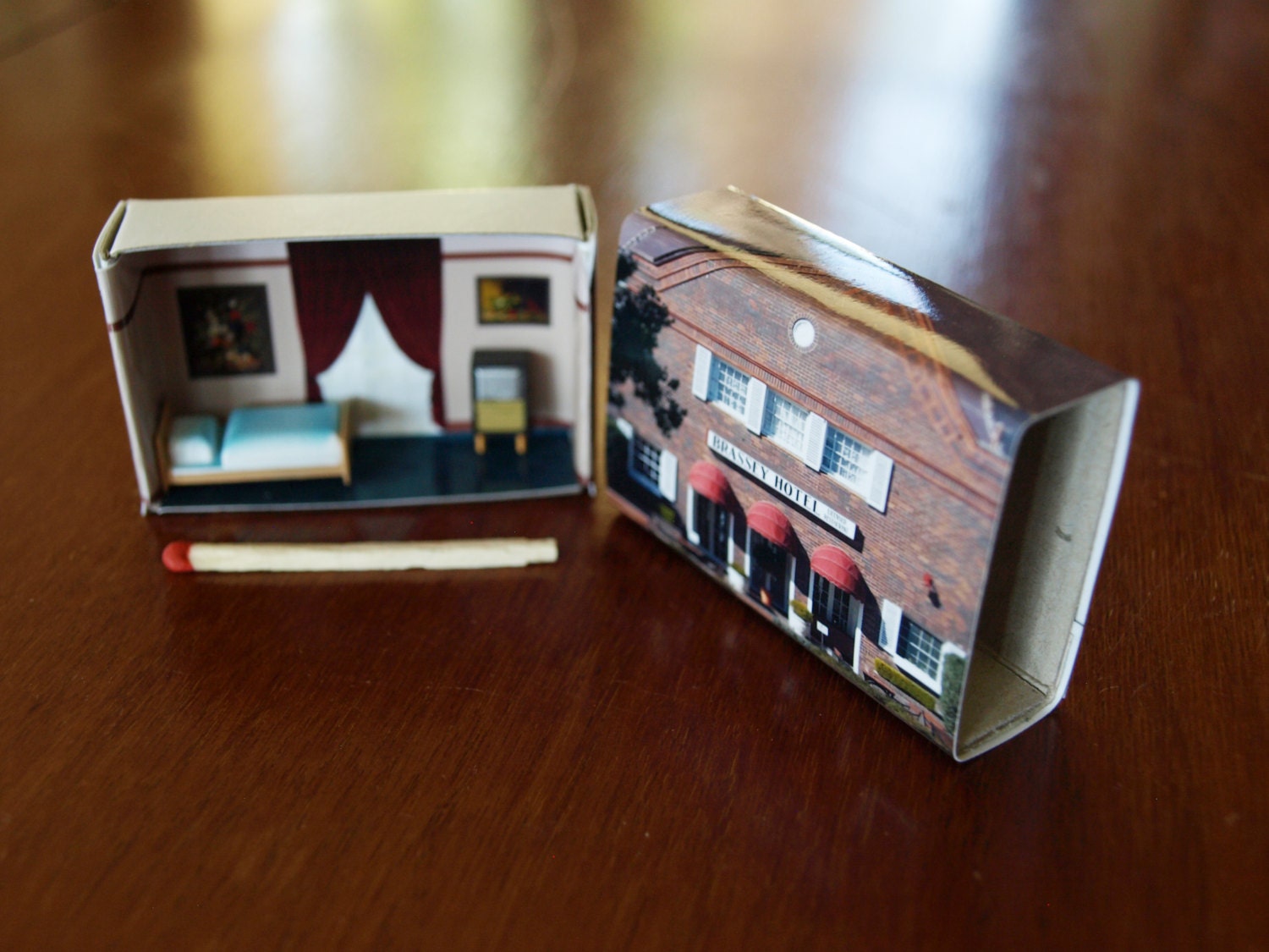 Matchbox Building: Matchbox Miniature of the Brassey Hotel, Canberra ...