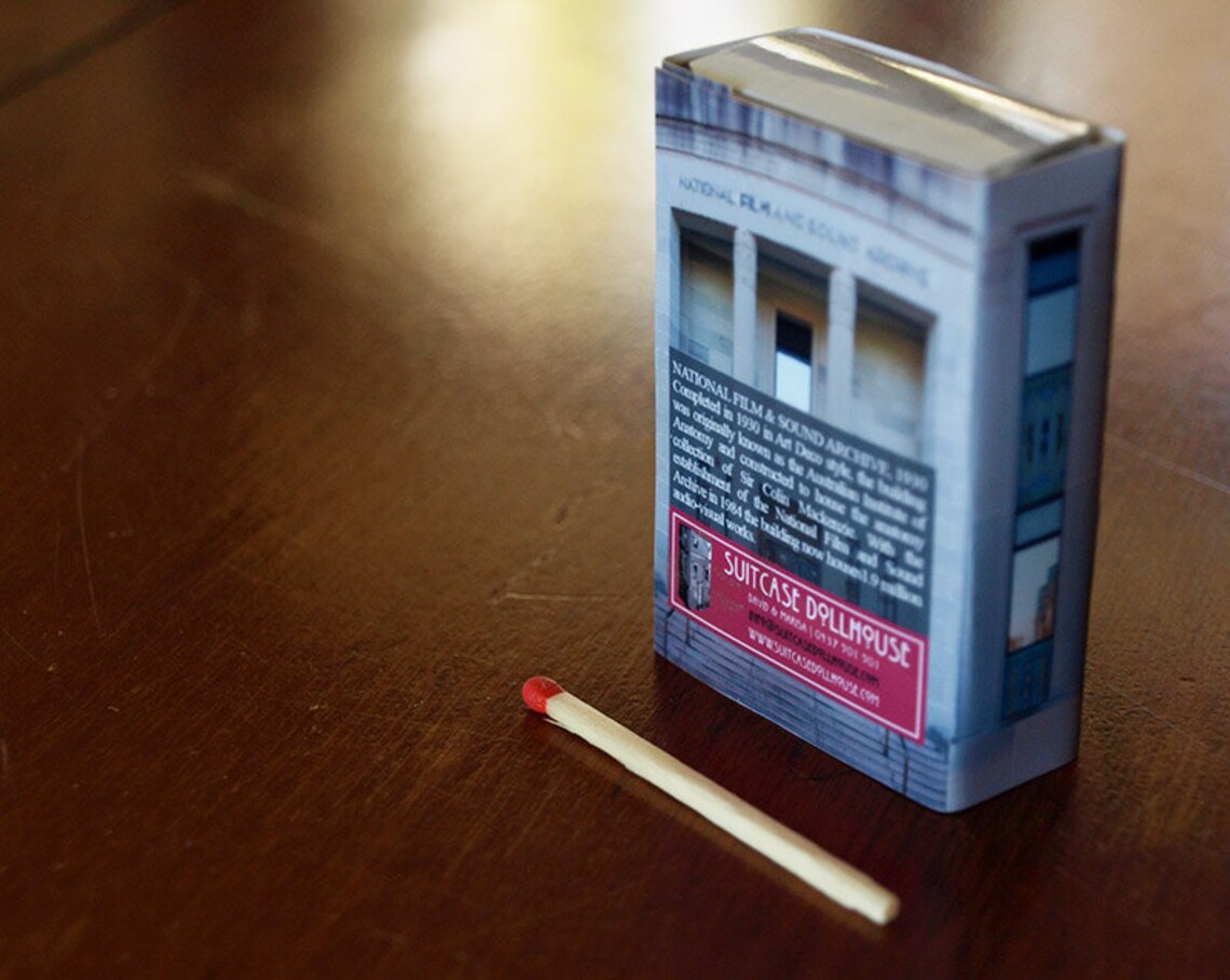 Matchbox Building: Matchbox Miniature of the National Film and Sound ...
