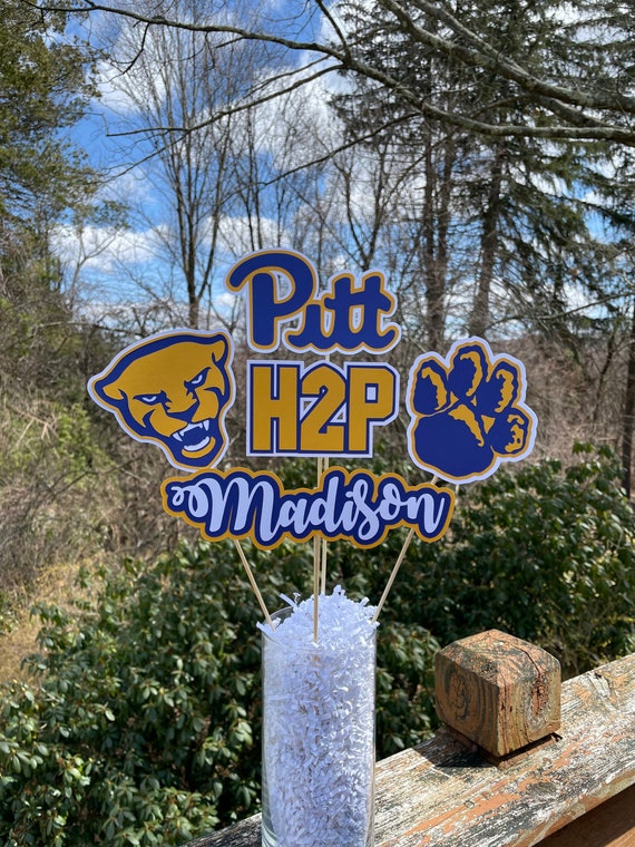 University of Pittsburgh Centerpiece/pitt Centerpiece - Etsy