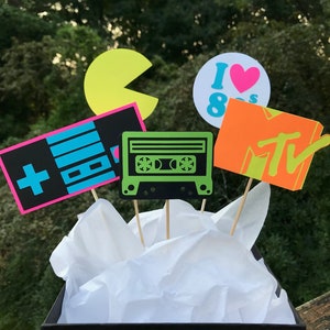 80s Centerpiece, I Love the 80s Centerpiece, 80s Party - Etsy
