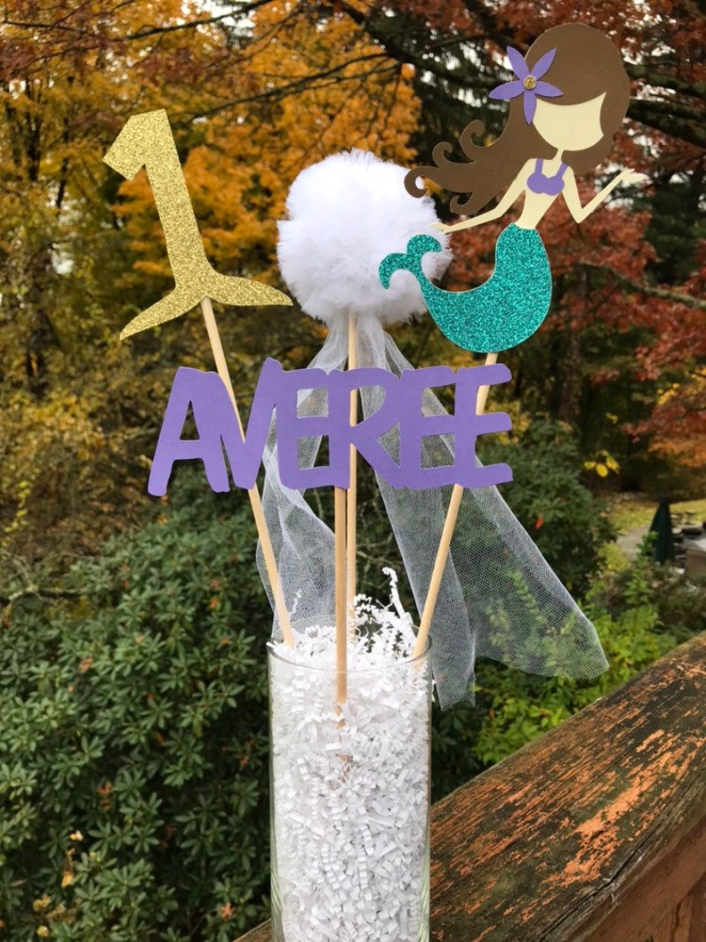 Mermaid Centerpiece Under the Sea Centerpiece Mermaid Party | Etsy