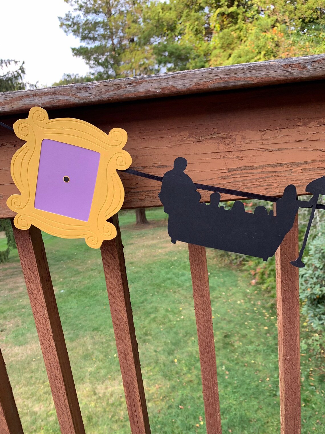 Friends Theme Banner Friends TV Show Party Banner Friends - Etsy