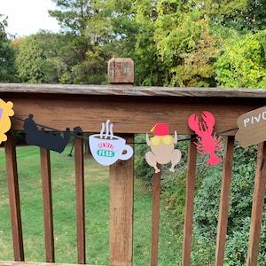 Friends Theme Banner, Friends TV Show Party Banner, Friends Birthday ...