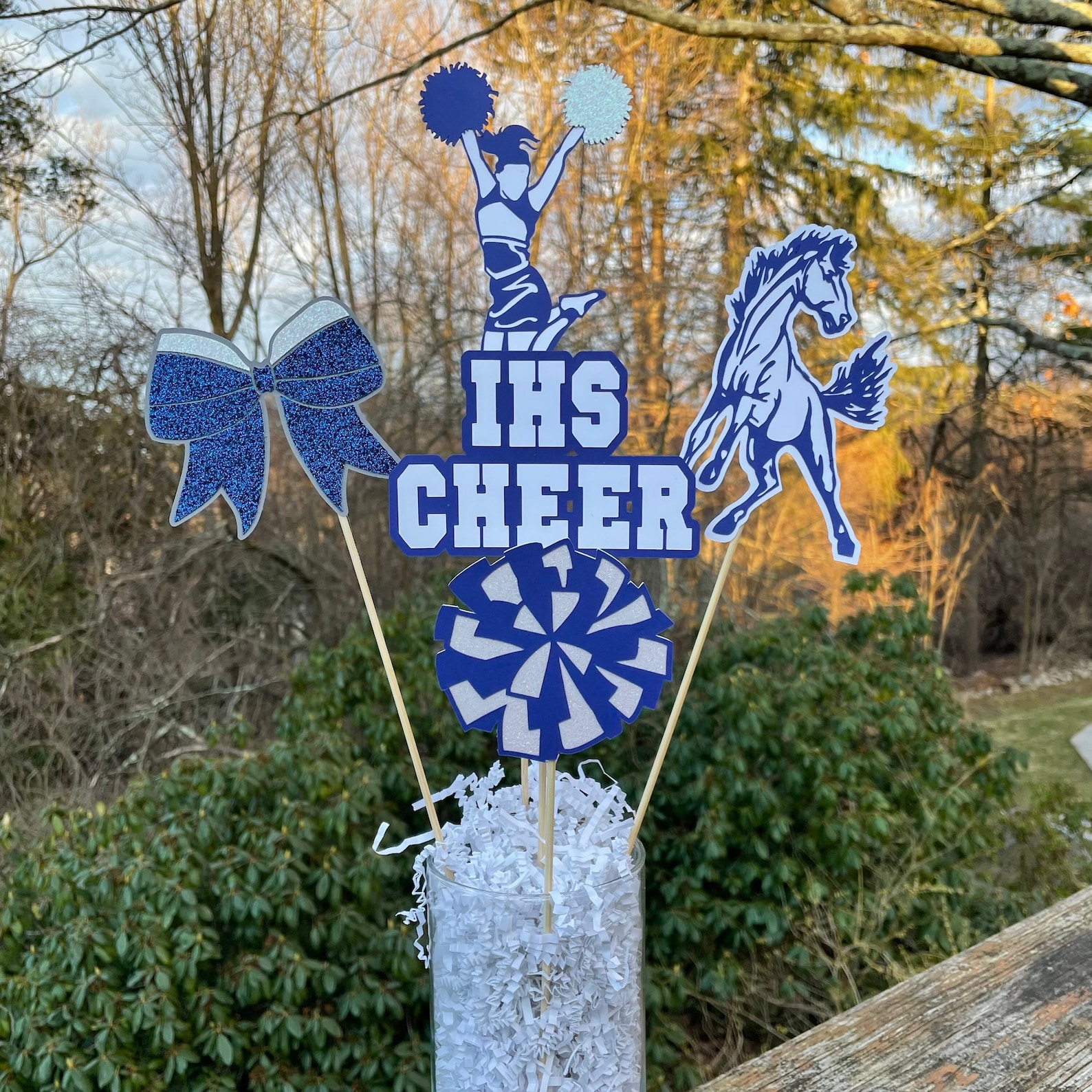 Cheerleading Centerpiece, Cheer Centerpiece - Etsy
