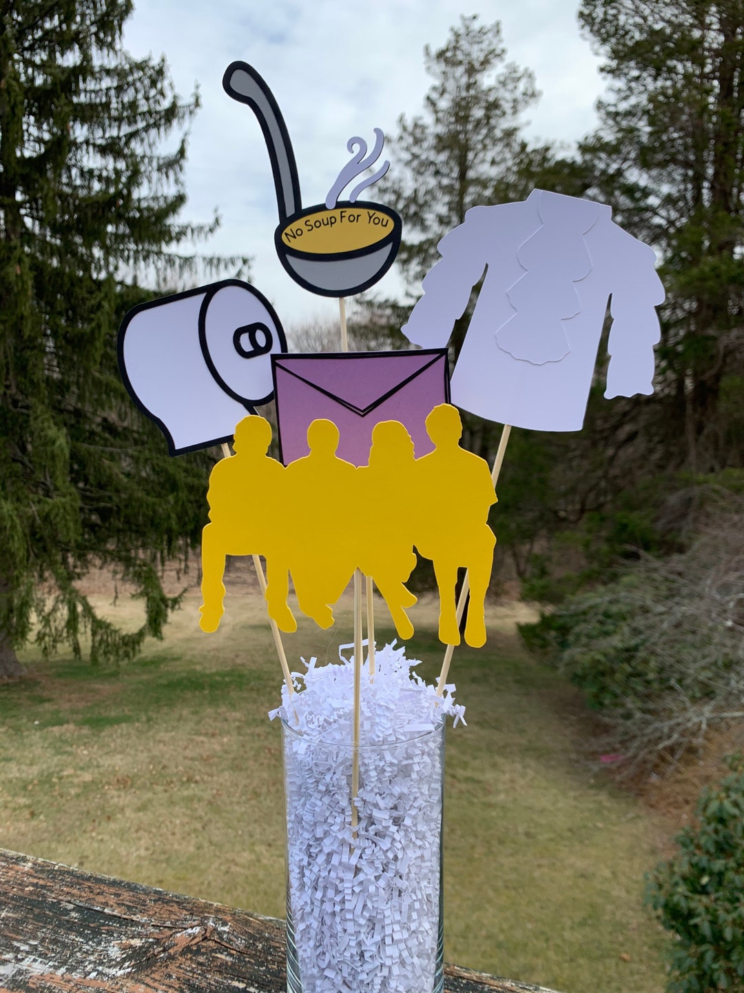 Seinfeld Centerpiece, Seinfeld Bithday, Seinfeld Party - Etsy