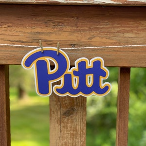 University of Pittsburgh Decor Banner, Pitt Banner, University of ...