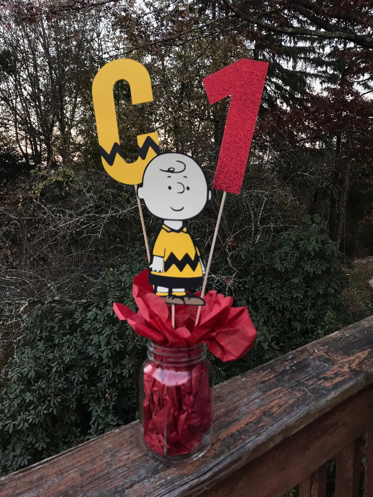 Snoopy Centerpiece - Etsy
