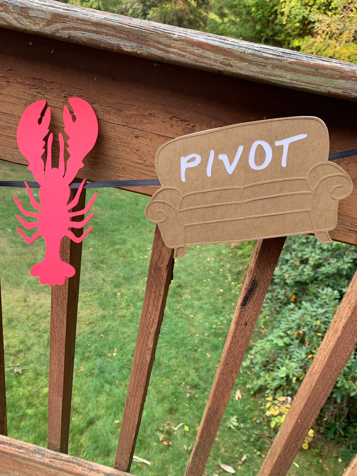 Friends Theme Banner Friends TV Show Party Banner Friends - Etsy