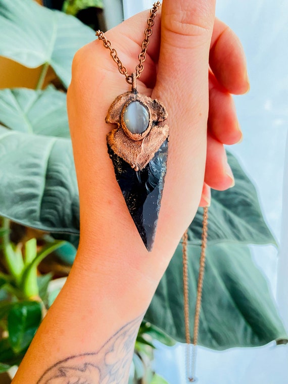 Obsidian Arrowhead Tattoo
