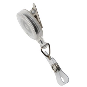 25 Clear Badge Reels With Vinyl Strap & Belt Clip - 2120-3600 - Etsy