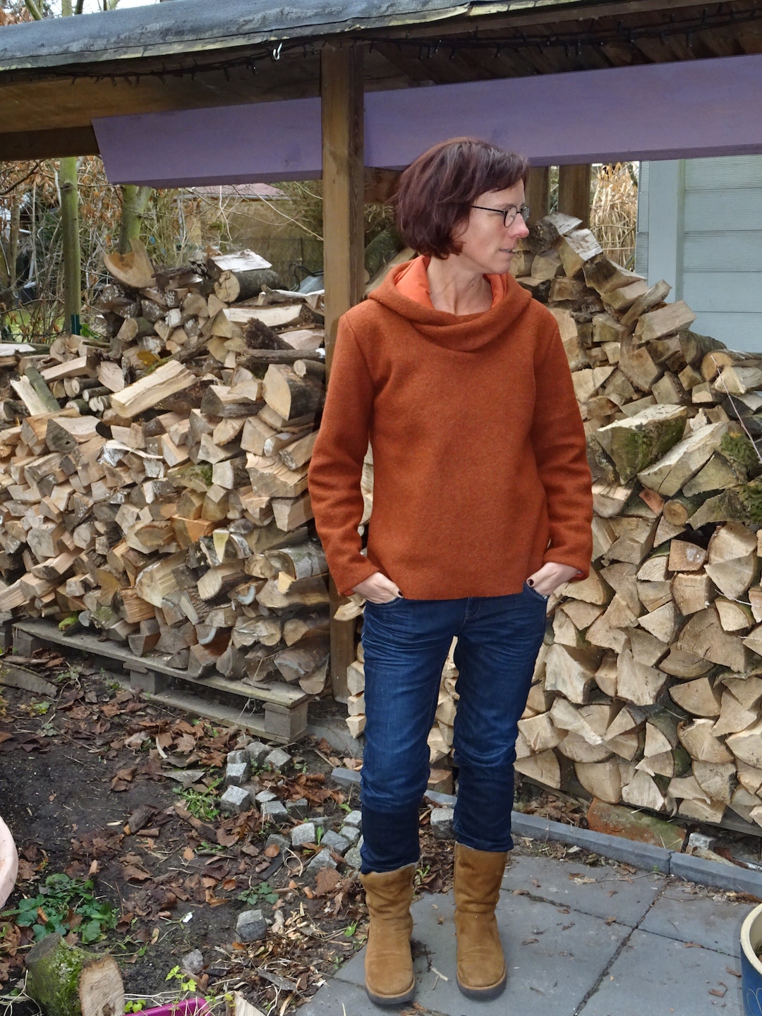 Walk Sweater, Hoodie, Wool Walk Hoodie - Etsy
