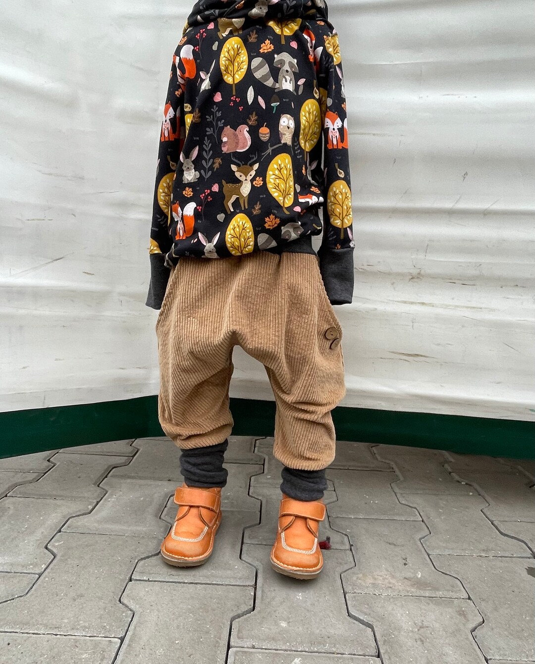 Knickerbocker Breitcord beige - Etsy.de