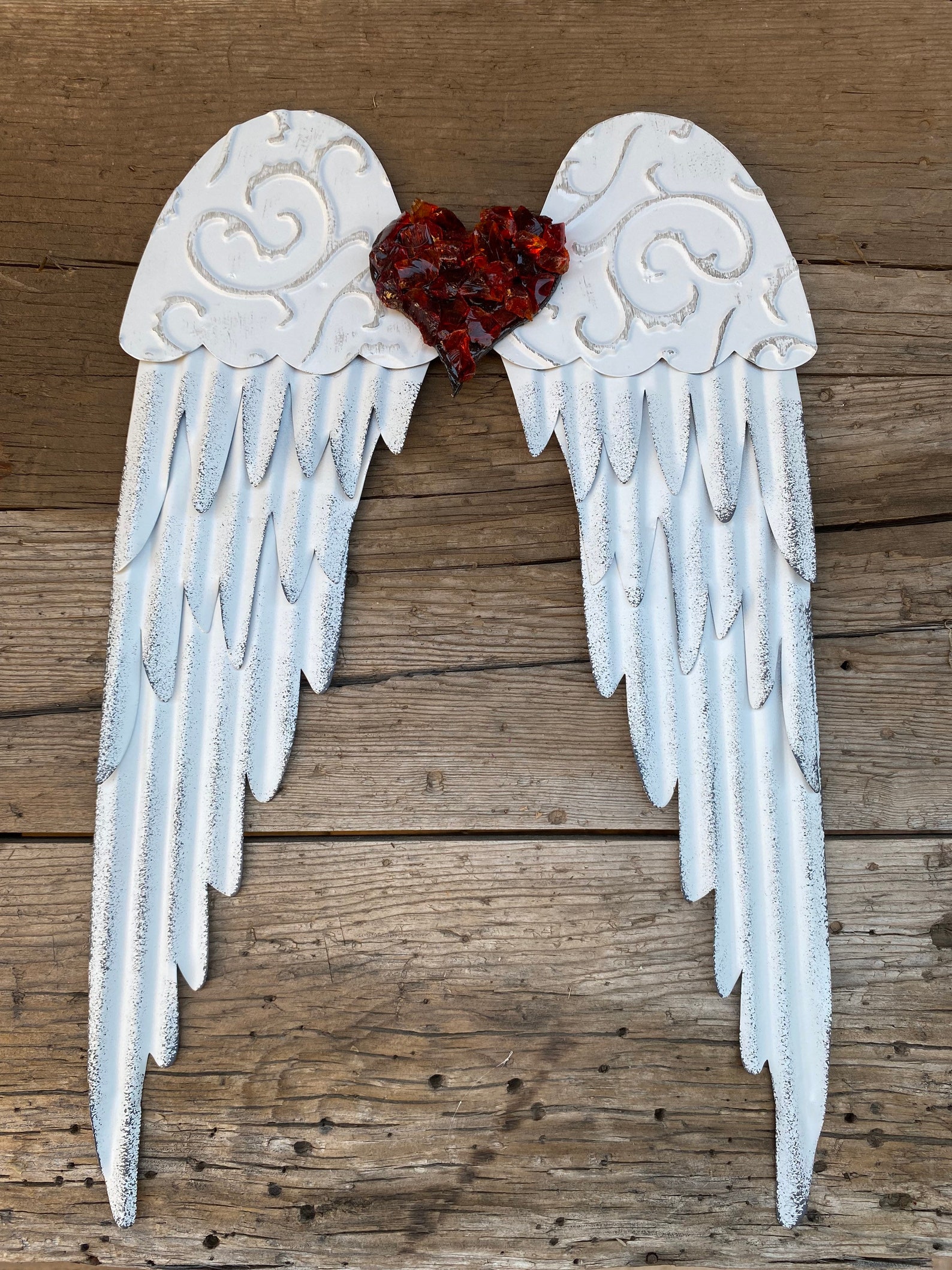 Angel Wing Wall Decor Rustic Angel Wings Wing Wall Decor - Etsy