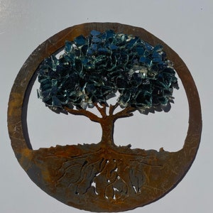 Tree of Life Wall Art Small Metal Wall Art Metal Wall Decor | Etsy