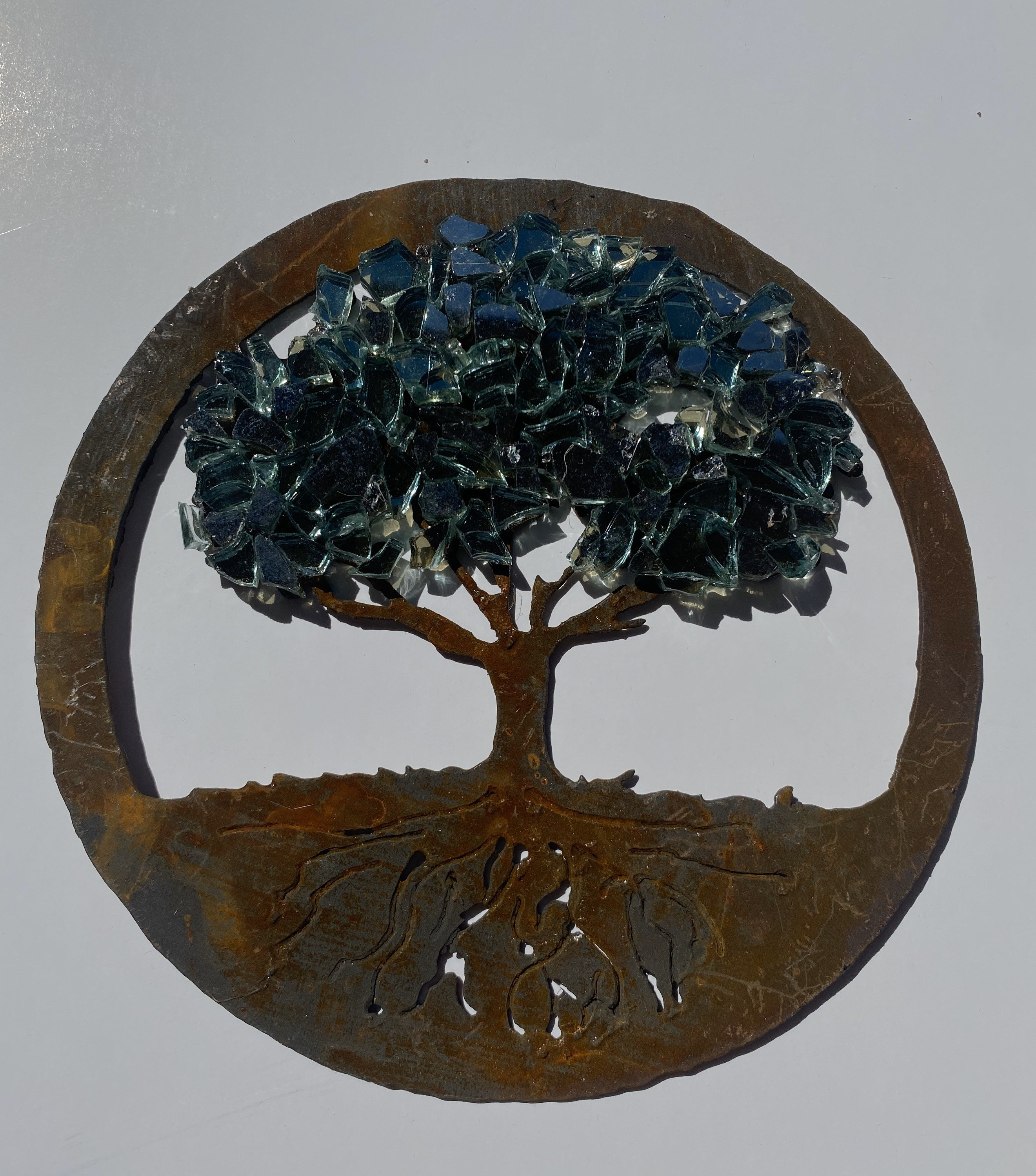 Tree of Life Wall Art, Small Metal Wall Art, Metal Wall Decor, Tree ...