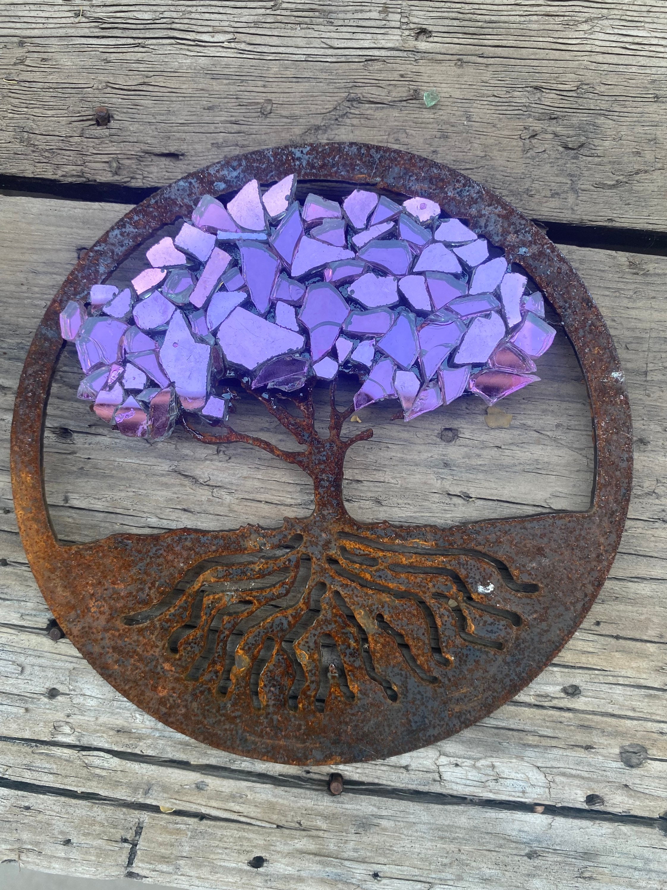 Tree of Life Wall Art, Small Metal Wall Art, Metal Wall Decor, Tree ...